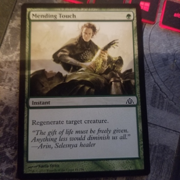 Magic | Other | Mending Touch Magic Card | Poshmark